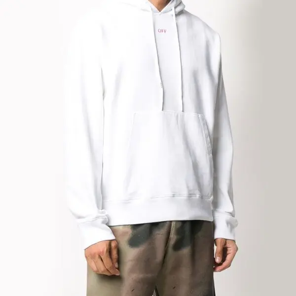 Off-White Stencil Arrows Hooded Pullover