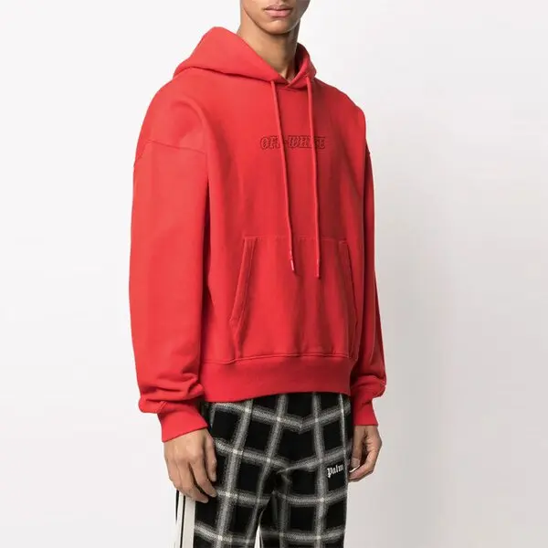 Off-White Pascal Painting Hoodie - Red