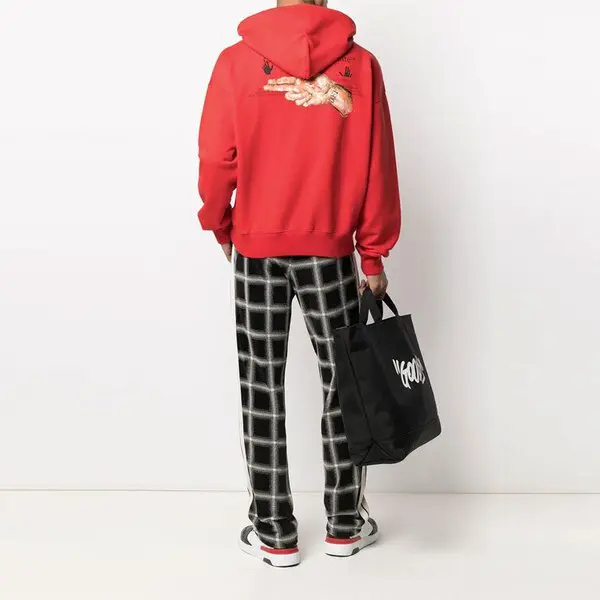 Off-White Pascal Painting Hoodie - Red