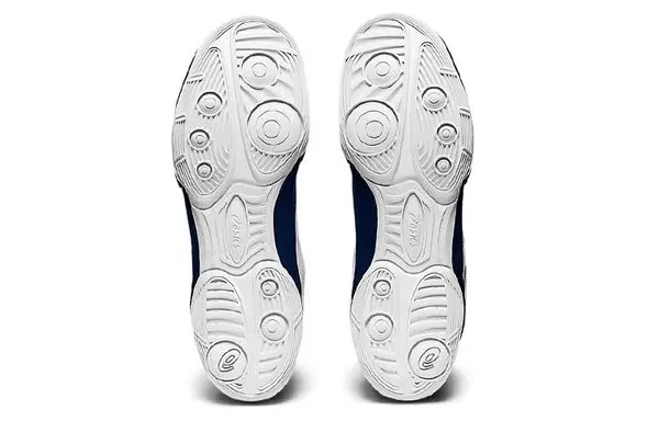 Asics Matflex 6 High Top Wrestling Shoes - White/blue