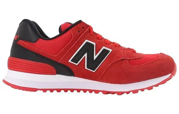 NEW BALANCE 574 Reflective Sneakers - Red/blue/white