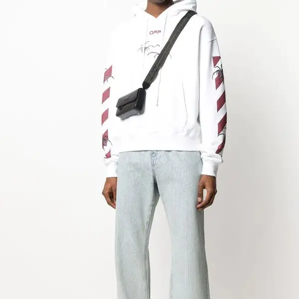 Off-White Spider Arrows Logo Hooded Sweater