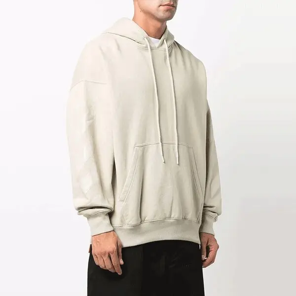 Off-White Logo Rubber Arrow Pullover Hoodie