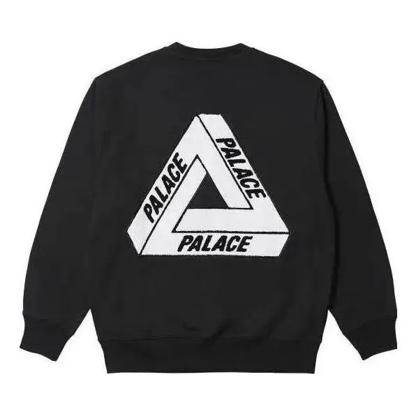 PALACE Fleece Tri- Ferg Crew - Black