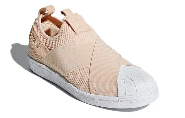 Adidas Superstar Slip On "linen" Athletic Shoes