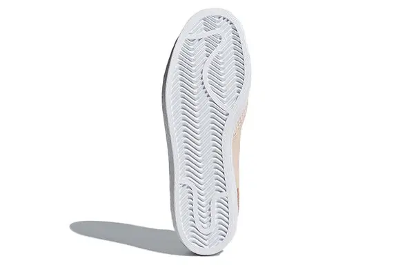 Adidas Superstar Slip On "linen" Athletic Shoes - Pink