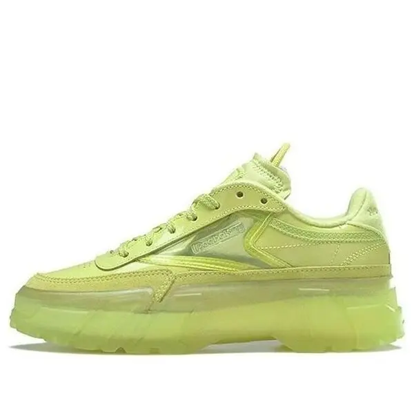 REEBOK Cardi B X Club C J "high Vis " Sneakers - Green