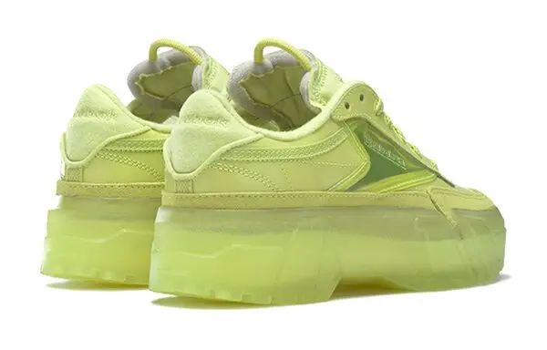 REEBOK Cardi B X Club C J "high Vis " Sneakers - Green