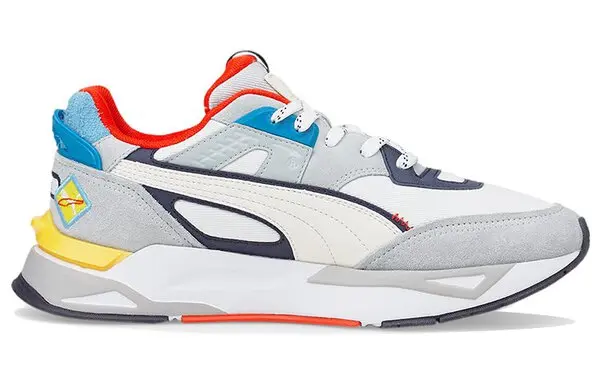 PUMA Mirage Sport Patches Sneakers - Gray/blue/white
