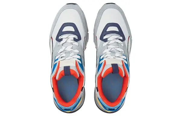 PUMA Mirage Sport Patches Sneakers - Gray/blue/white