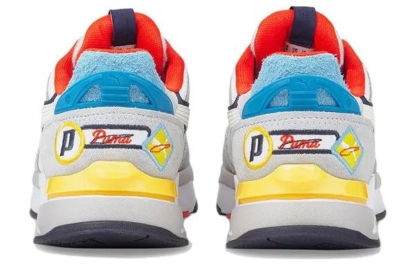 PUMA Mirage Sport Patches Sneakers - Gray/blue/white