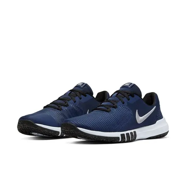 Nike Flex Control 4 "midnight Navy" Athletic Sneakers - Dark Blue