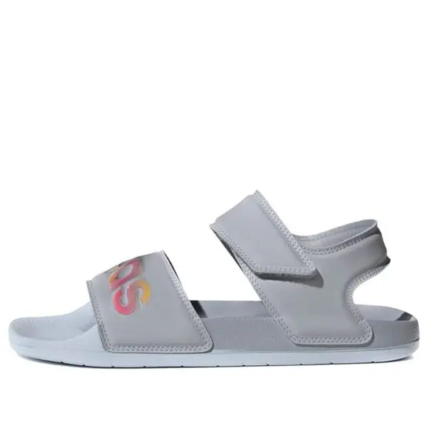 Adidas Adilette Sandal 'halo Silver Iridescent - Greyblue