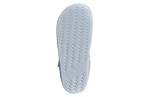 Adidas Adilette Sandal 'halo Silver Iridescent - Greyblue