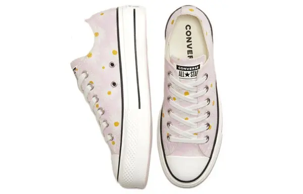 CONVERSE Chuck Taylor All Star Lift Platform Low "camp Daisies - Pink