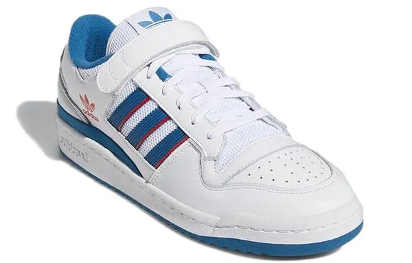 Adidas Forum 84 Low Adv Sneakers - White/blue