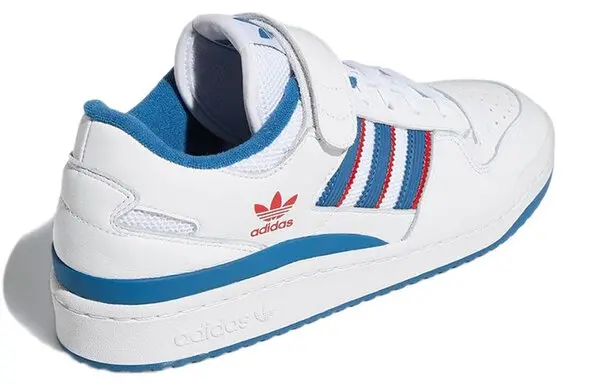 Adidas Forum 84 Low Adv Sneakers - White/blue