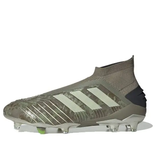 Adidas Predator 19+ Fg Soccer Cleats - Brown/green