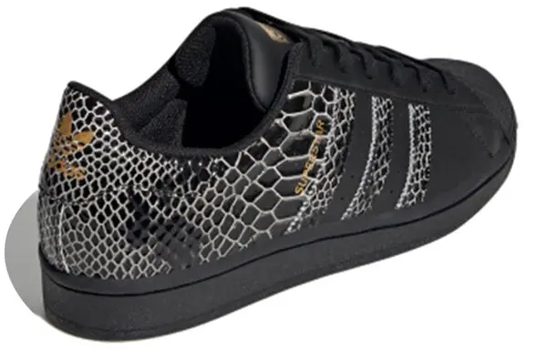 Adidas Superstar Snakeskin Low Top Sneakers