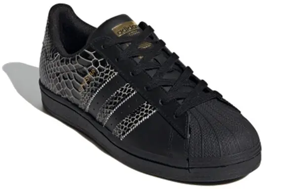 Adidas Superstar Snakeskin Low Top Sneakers