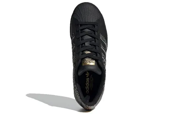 Adidas Superstar Snakeskin Low Top Sneakers
