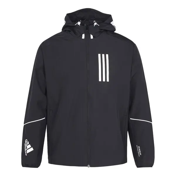Adidas W.n.d. Sports Hooded Jacket - Black