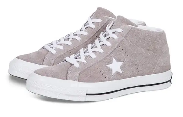 CONVERSE One Star Mid Sneakers - Silvergray
