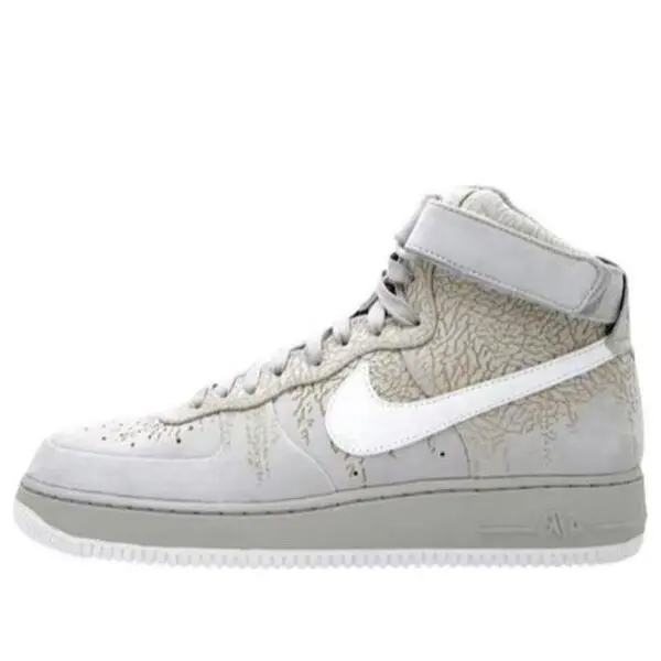 Nike Force 1 High Supreme Sneakers - Neutral Grey/white