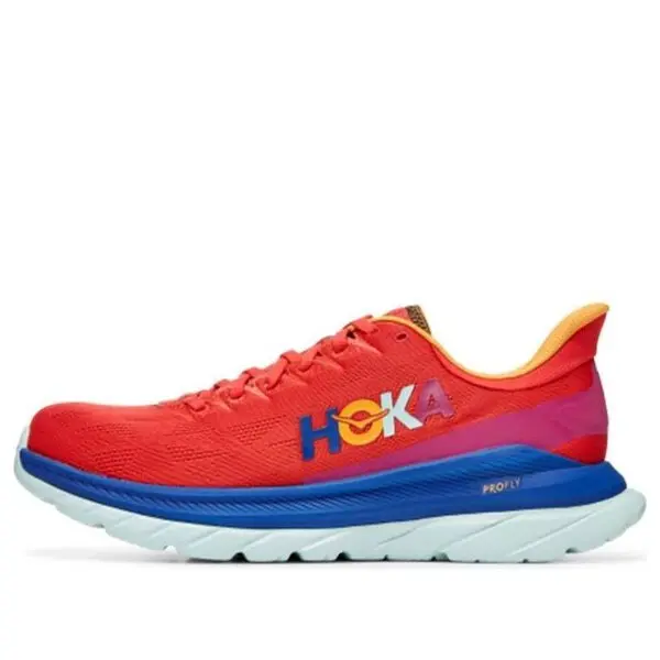 Hoka One One Mach 4 'st/art Pack' Athletic Sneakers - Fiesta/bluing