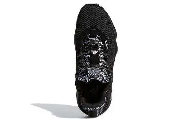 Adidas Dame 7 Gca 'i Am My Own Fan' Sneakers - Black/white