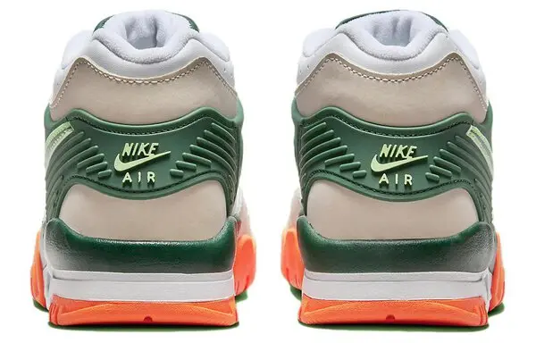 Nike Trainer 3 "miami Hurricanes" Sneakers - White/green/grey