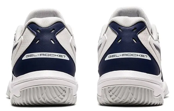 Asics Gel-rocket Training Shoes - White/blue
