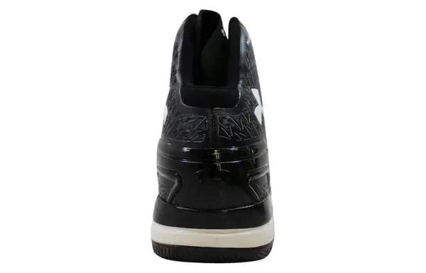 Under Armour Micro G Clutchfit Drive High Top Athletic Sneakers - Black/white