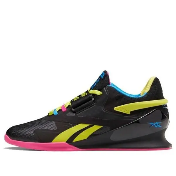 REEBOK Legacy Lifter 2 "chartreuse" Athletic Sneakers - Black