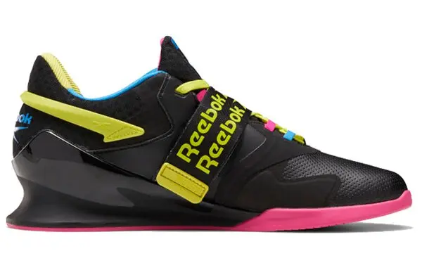 REEBOK Legacy Lifter 2 "chartreuse" Athletic Sneakers - Black
