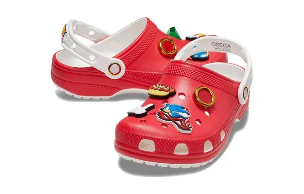 CROCS Sonic The Hedgehog X Classic Clog - Red/white