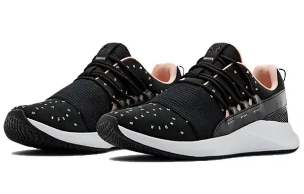 Under Armour Charged Breathe Mcrprnt Athletic Shoes - Black