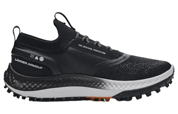 Under Armour Charged Phantom Spikeless Golf Shoes - Black/mod Grey