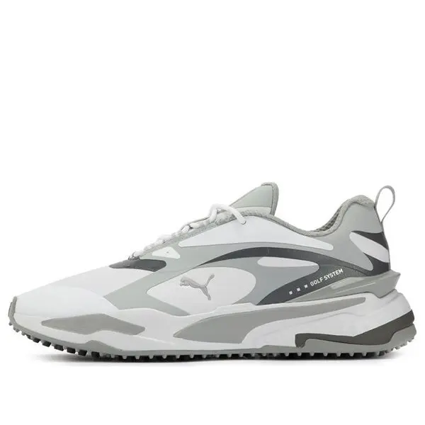PUMA Gs-fast Golf Shoes - Grey/white