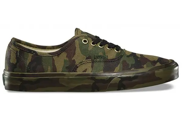 VANS Authentic Mono Print Camo Sneakers