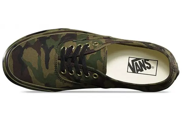 VANS Authentic Mono Print Camo Sneakers
