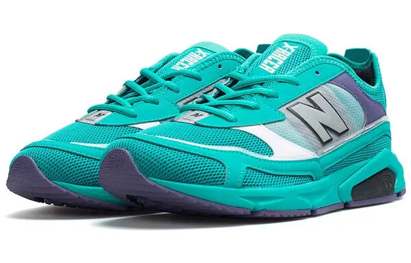 NEW BALANCE X-racer Verdite Violet Fluorite Sneakers - Green