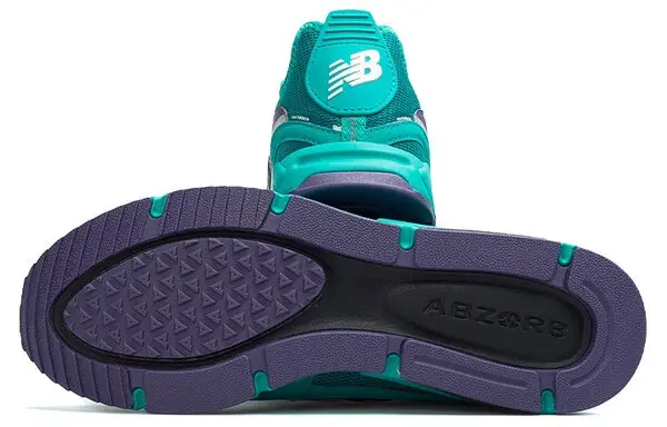 NEW BALANCE X-racer Verdite Violet Fluorite Sneakers - Green