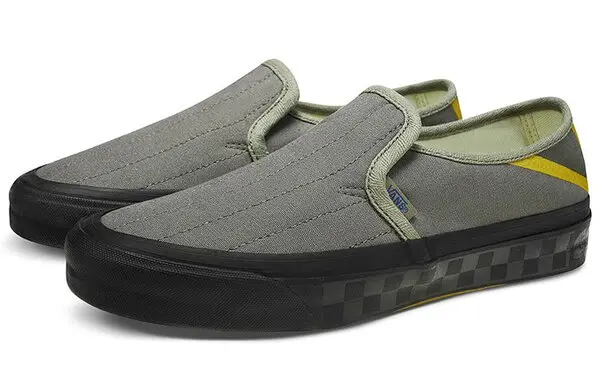 VANS Taka Hayashi X Style 47 Lx Slip-on Sneakers - Grey/yellow
