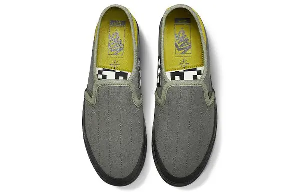 VANS Taka Hayashi X Style 47 Lx Slip-on Sneakers - Grey/yellow