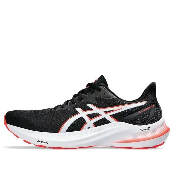 Asics Gt-2000 Athletic Sneakers - Black/sunrise Red