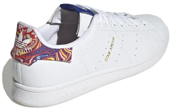 Adidas Stan Smith "summer Blue" Leather Sneakers - White