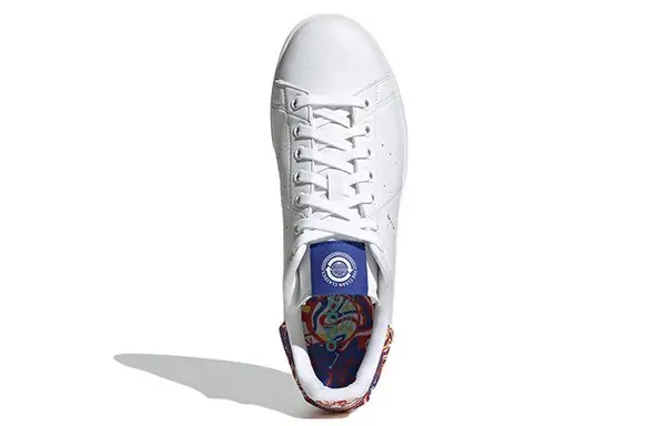 Adidas Stan Smith "summer Blue" Leather Sneakers - White