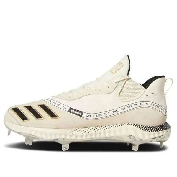 Adidas Topps X Icon 5 Bounce Baseball Cleats - Beige/black