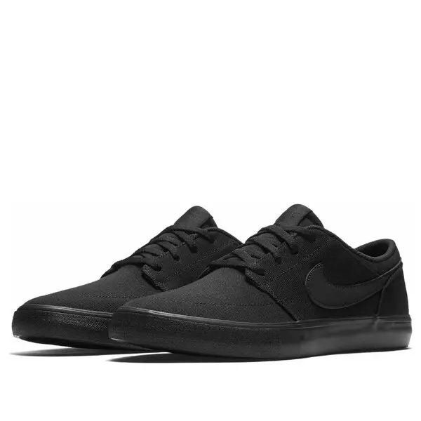Nike Portmore 2 Canvas Sb Sneakers - Black